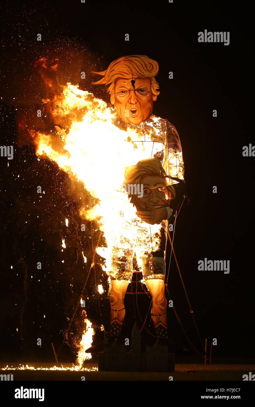 The Edenbridge Bonfire Society celebrity guy, US Presidential hopeful ...