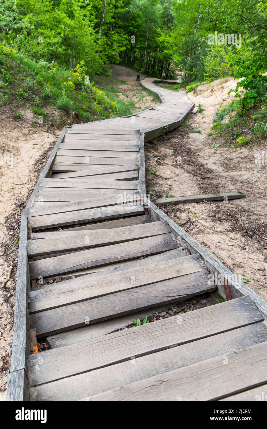 Old wooden ladder hi-res stock photography and images - Alamy