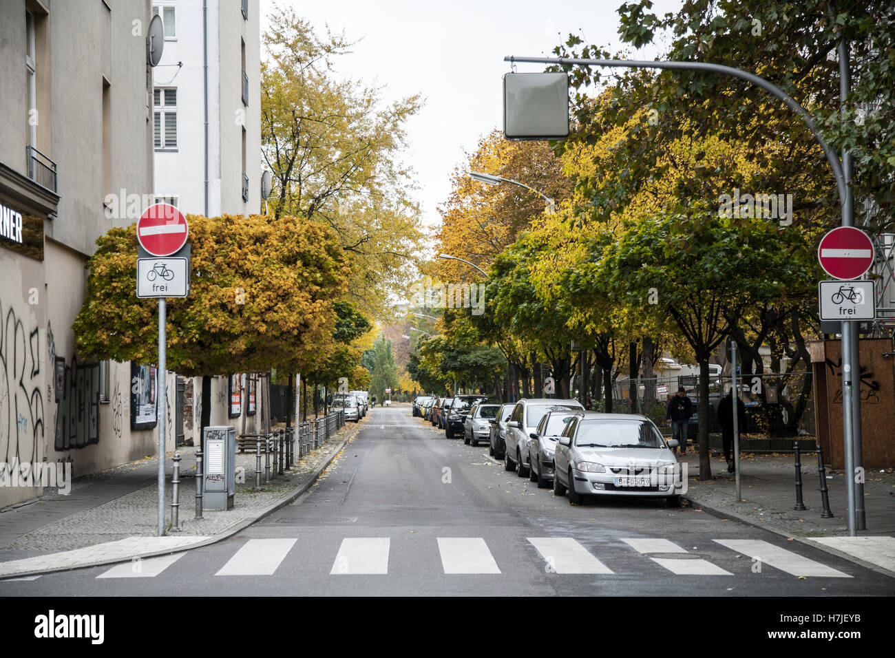 Street In Berlin Stock Photo Alamy street-in-berlin-stock-photo-alamy