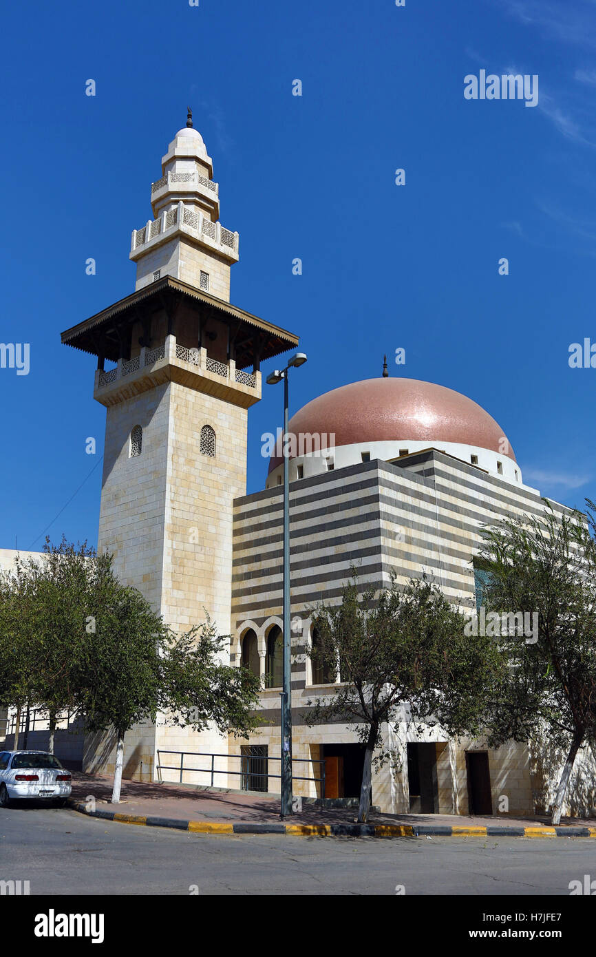 Mosque downtown in the Old City of Amman, Jordan Stock Photo - Alamy