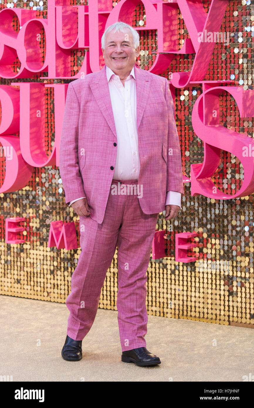 Actor Christopher Biggins attends the Absolutely Fabulous movie ...