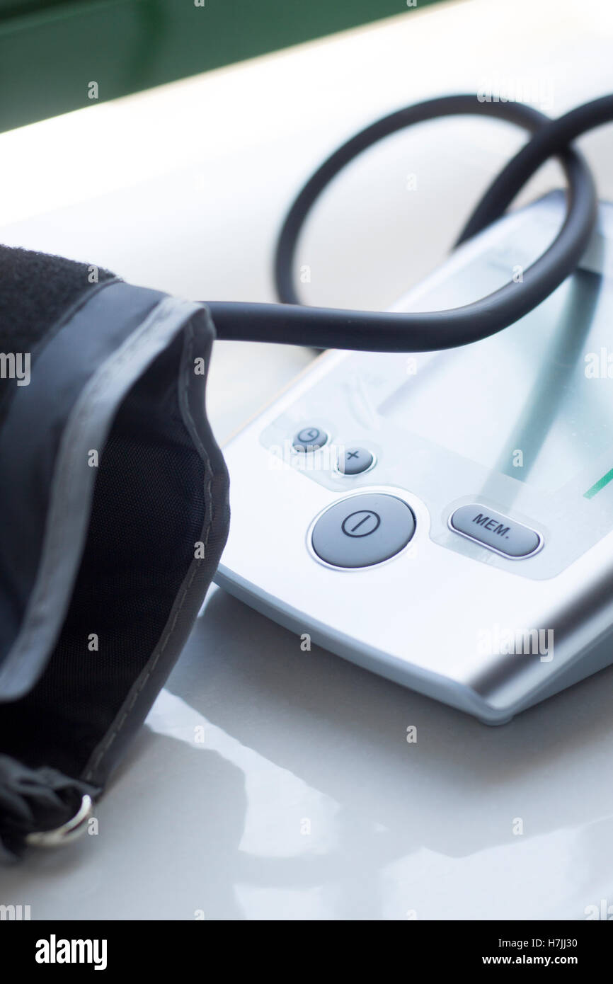 Portable hand held domestic cardiac blood pressure and irregular heart ...