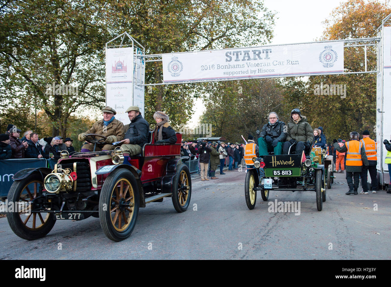 EDITORIAL USE ONLY Jodie Kidd and James Healy, Harrods' Director of ...