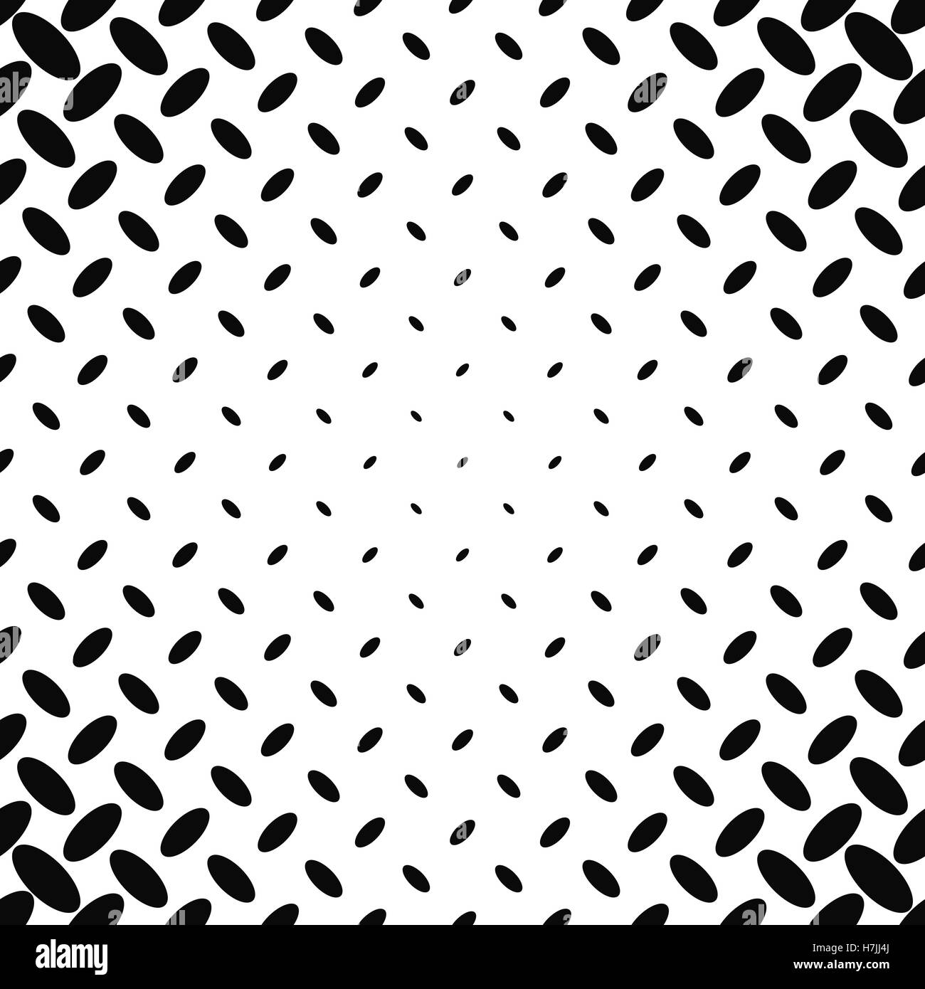 Black and white diagonal ellipse pattern Stock Vector Image & Art - Alamy