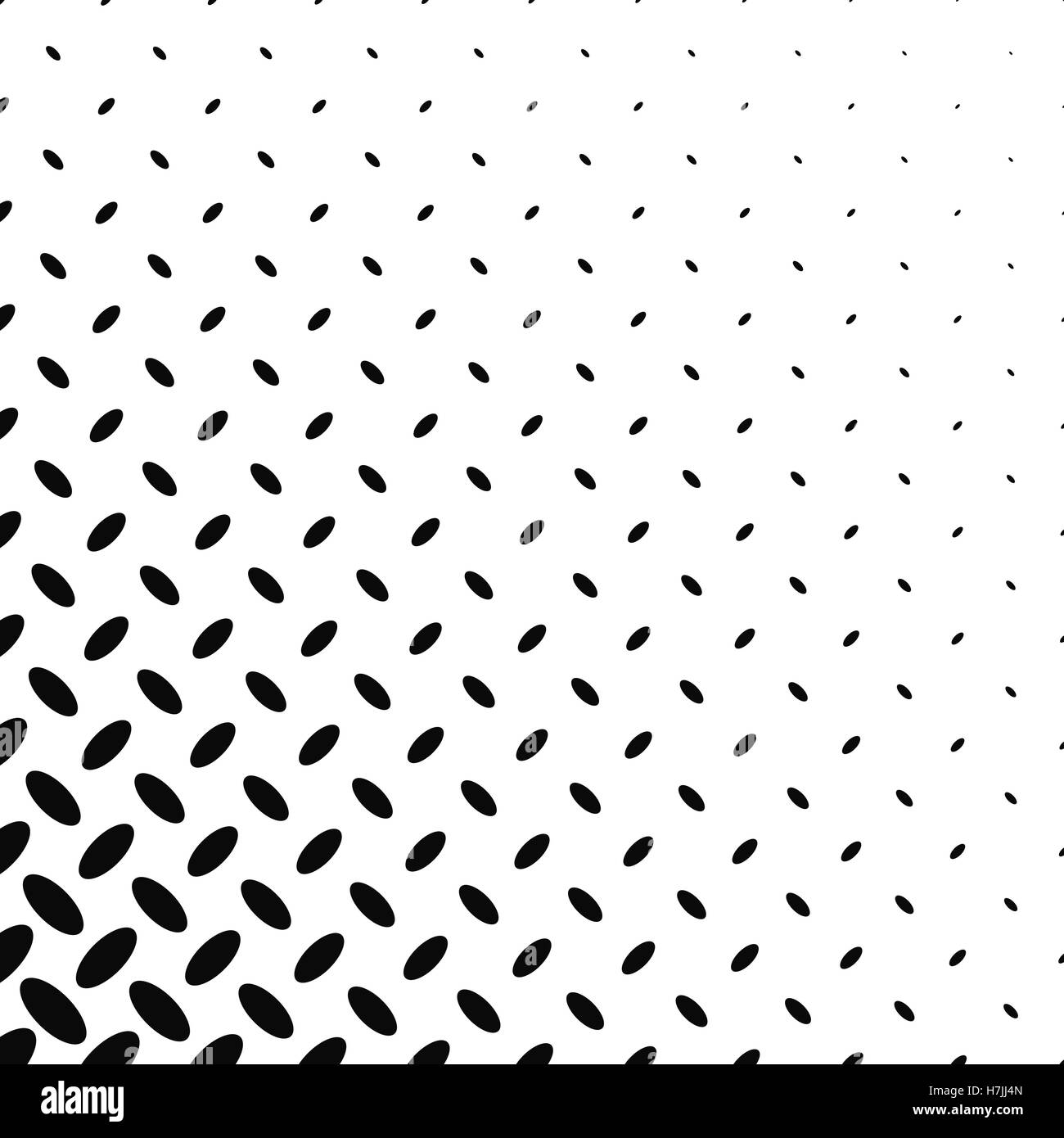 Black and white diagonal ellipse pattern Stock Vector Image & Art - Alamy