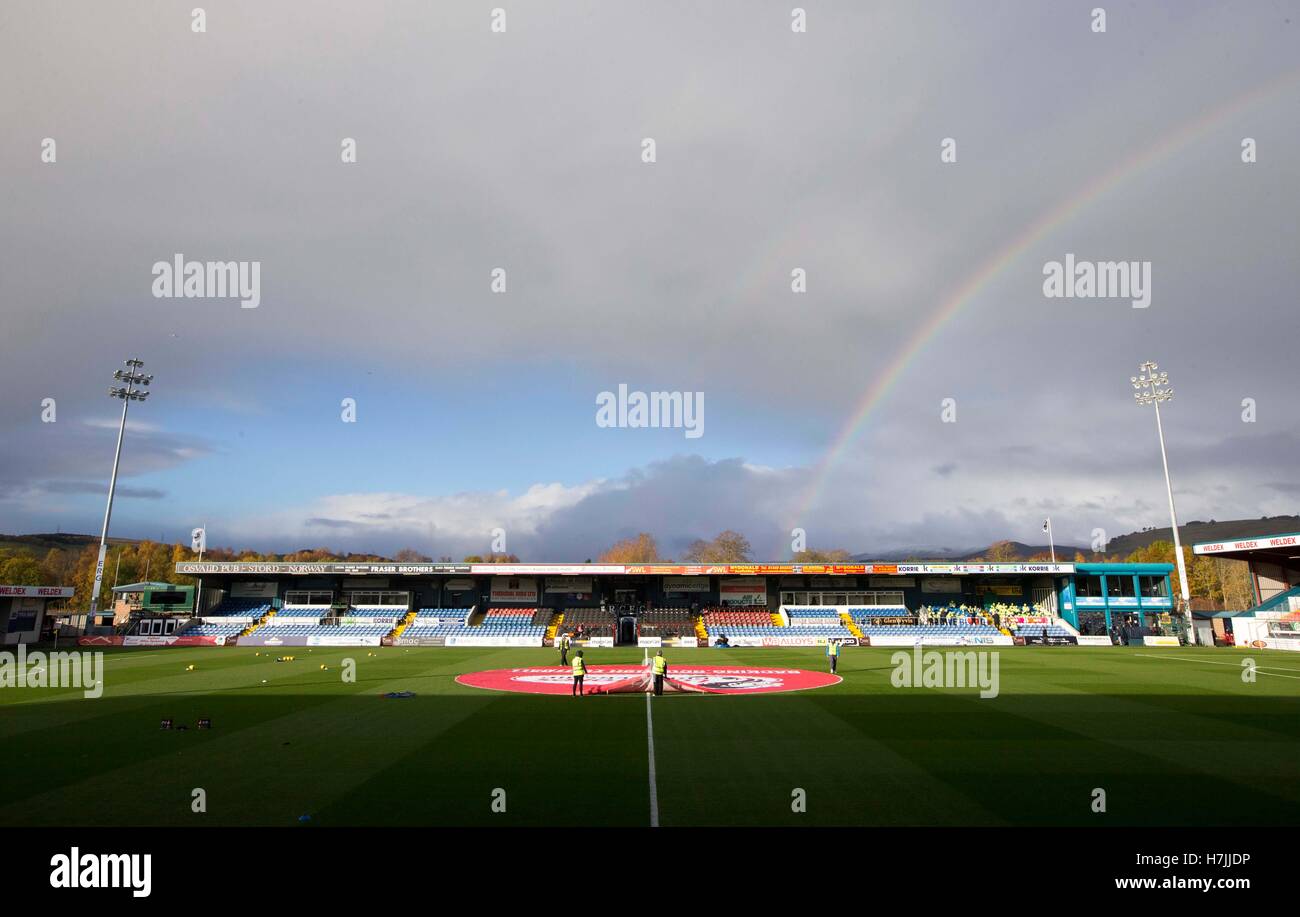 A general view of the Global Energy Stadium before the Ladbrokes ...