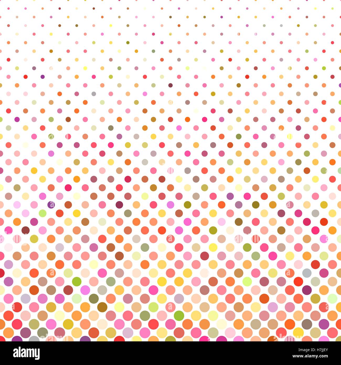 Multicolor dot background - vector illustration Stock Vector Image ...