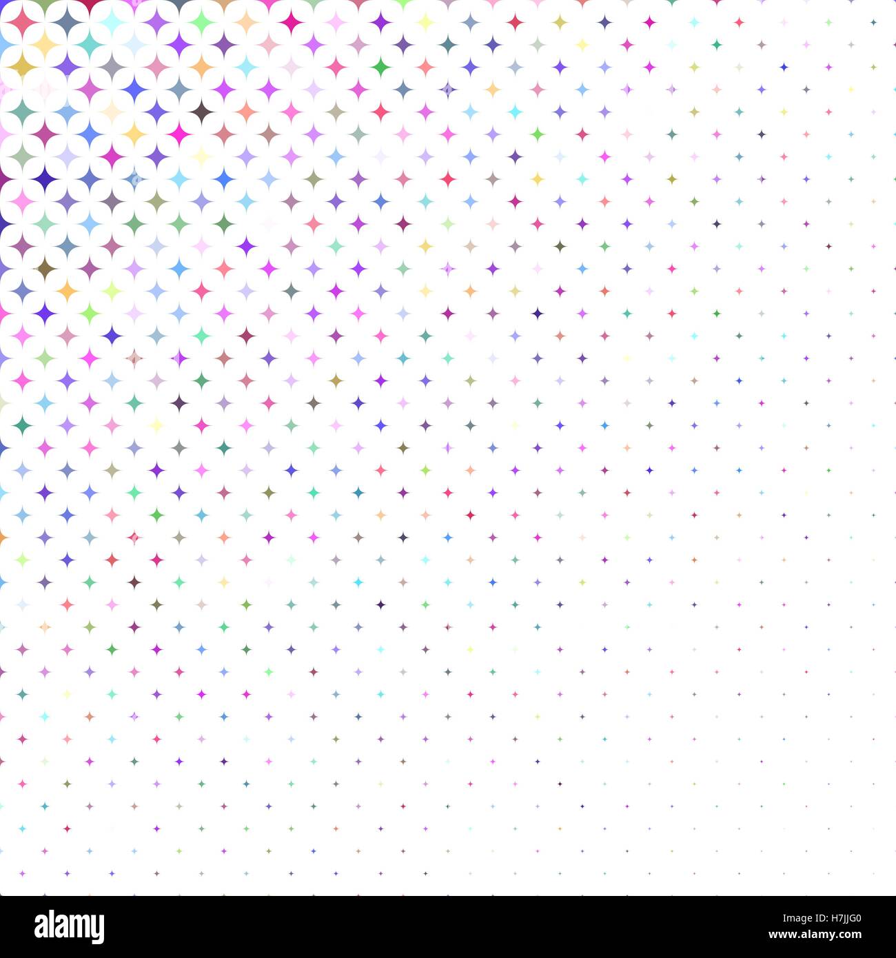 Multicolor star background - vector illustration Stock Vector Image ...