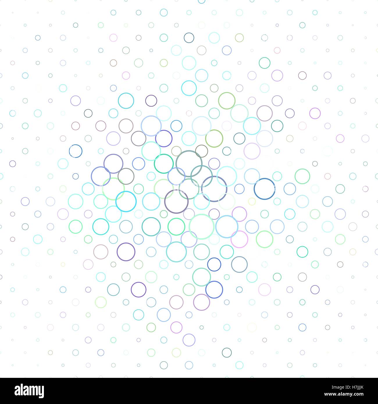 Multicolor abstract circle pattern background Stock Vector Image & Art ...