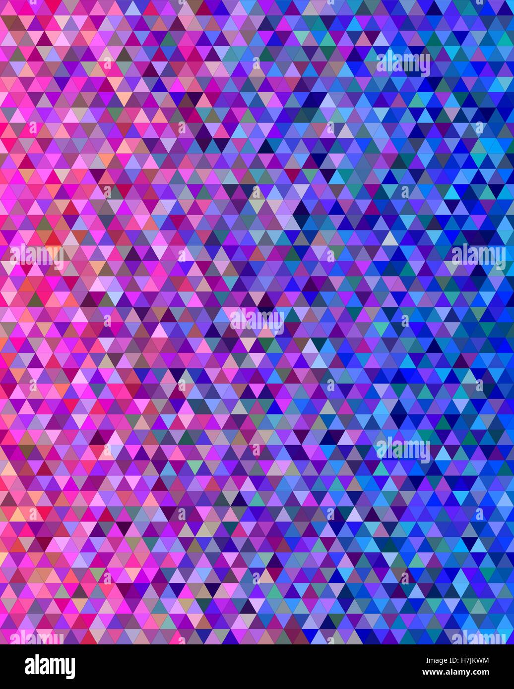 Pink and blue abstract triangle pattern Stock Vector Image & Art - Alamy