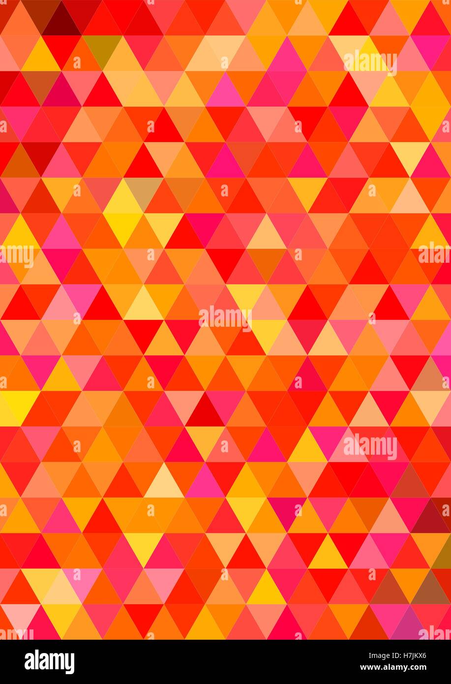 Warm colored mosaic Stock Vector Images - Alamy