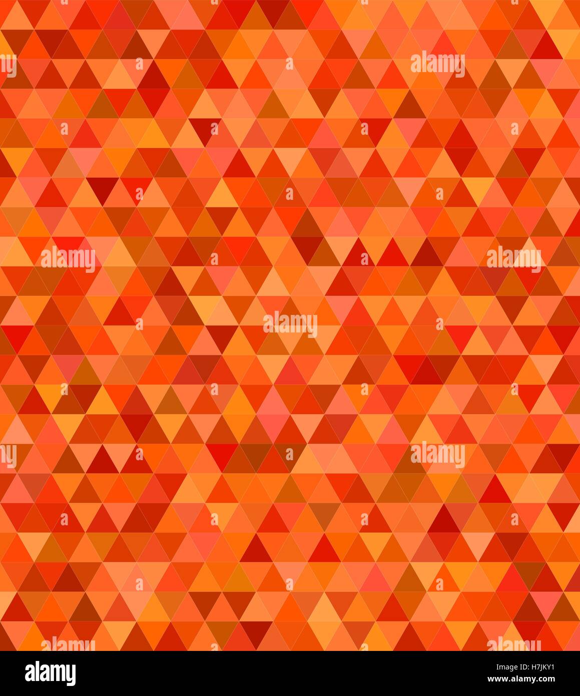 Orange abstract regular triangle mosaic background Stock Vector Image ...
