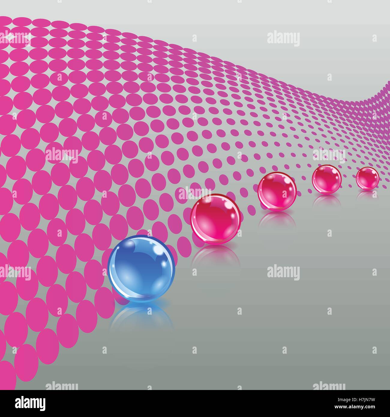 Concept with ball. Abstract concept. Vector eps10 illustration Stock ...