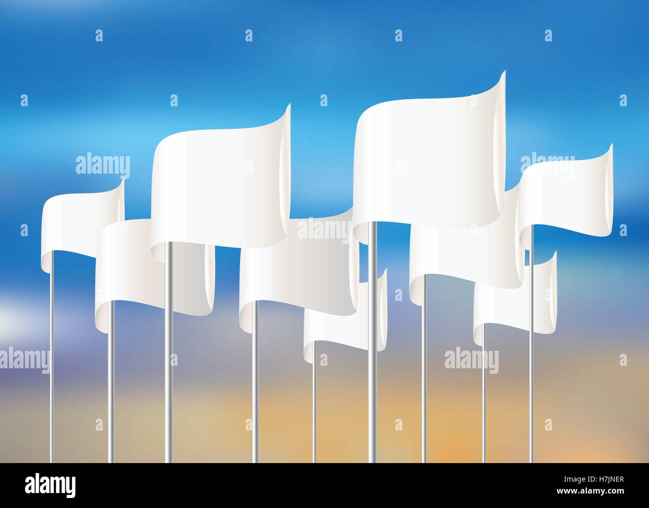 Symbolic flags Stock Vector Images - Alamy