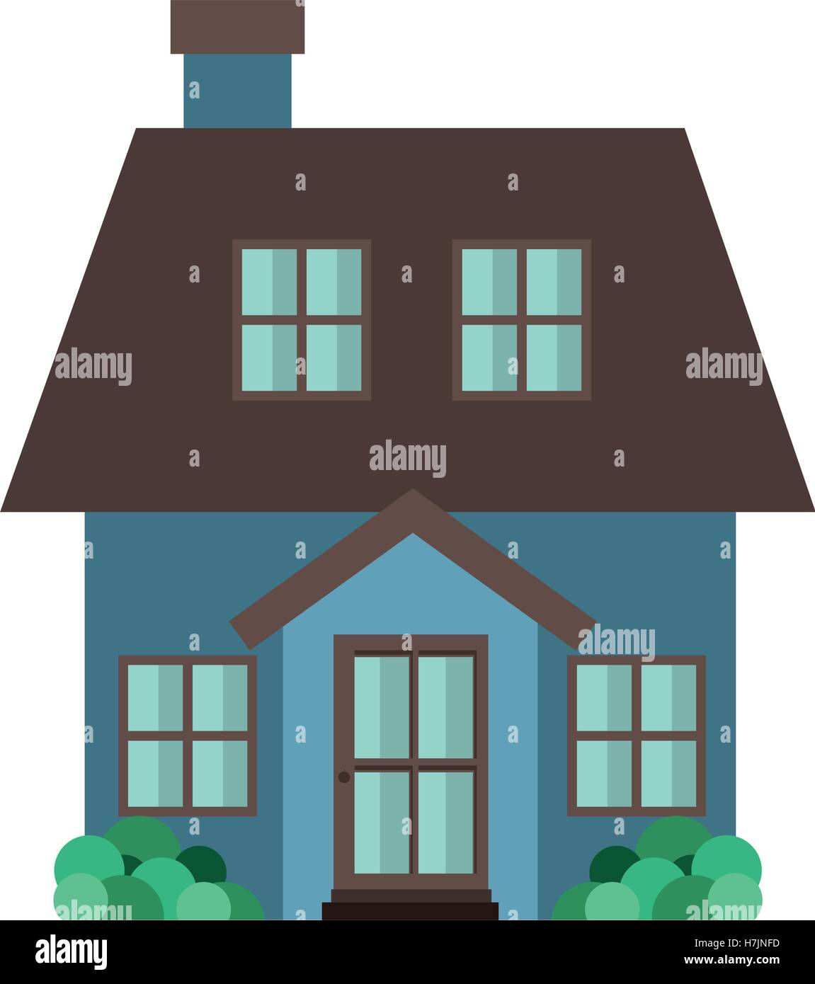Home building icon. house architecture and real estate theme. Isolated ...