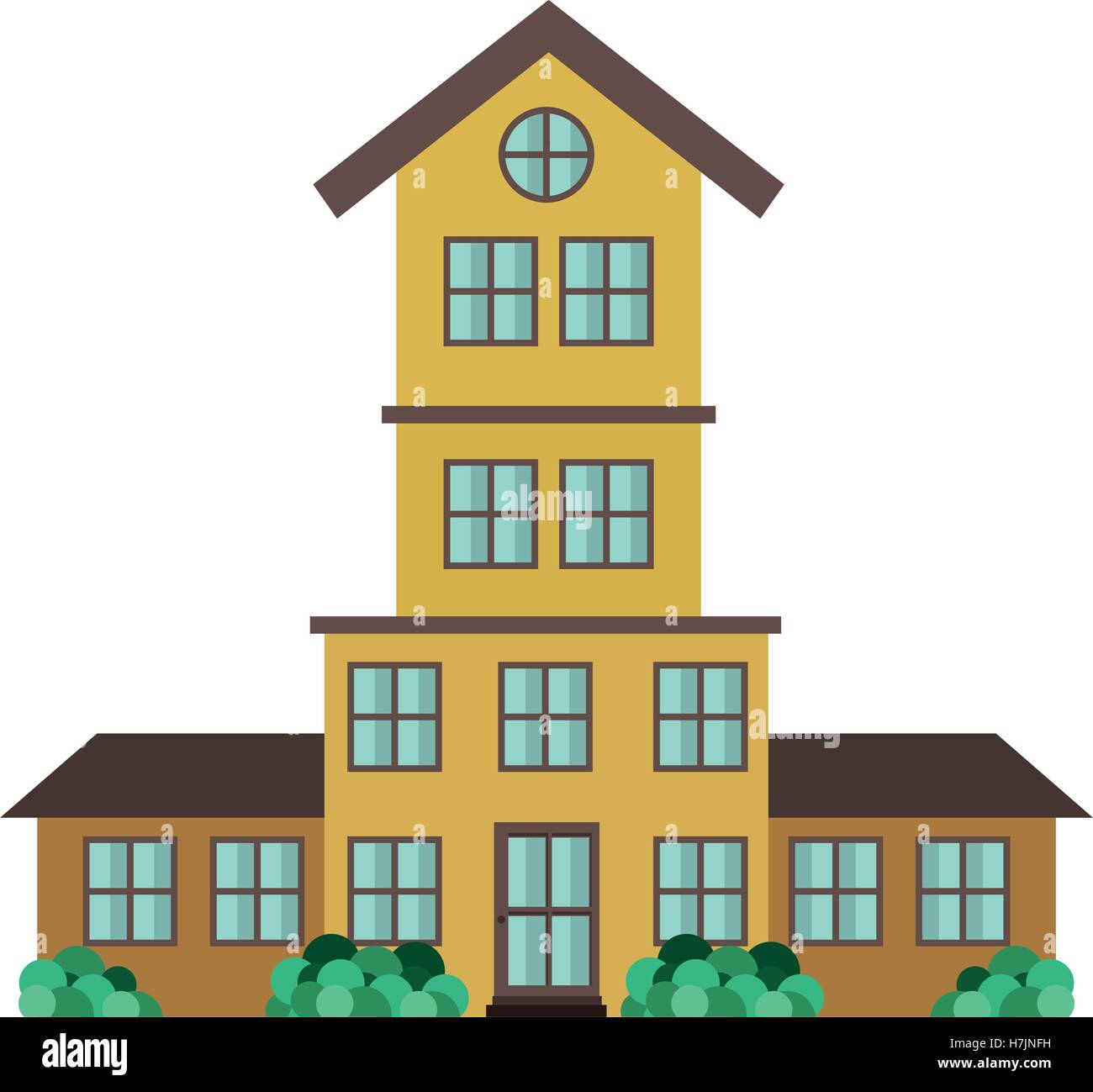 Home building icon. house architecture and real estate theme. Isolated ...