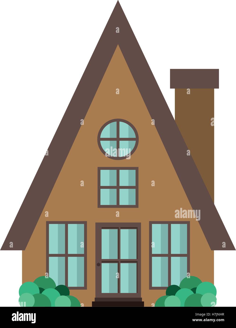 Home building icon. house architecture and real estate theme. Isolated ...
