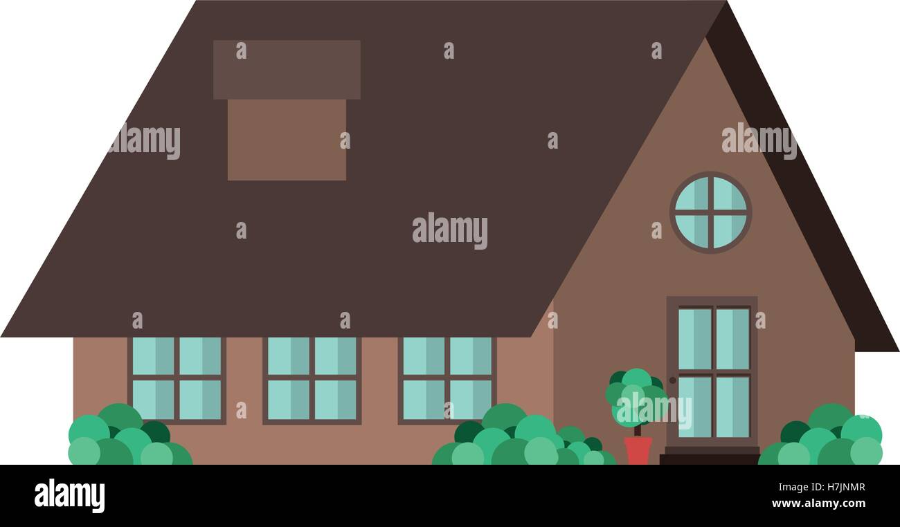Home building icon. house architecture and real estate theme. Isolated ...