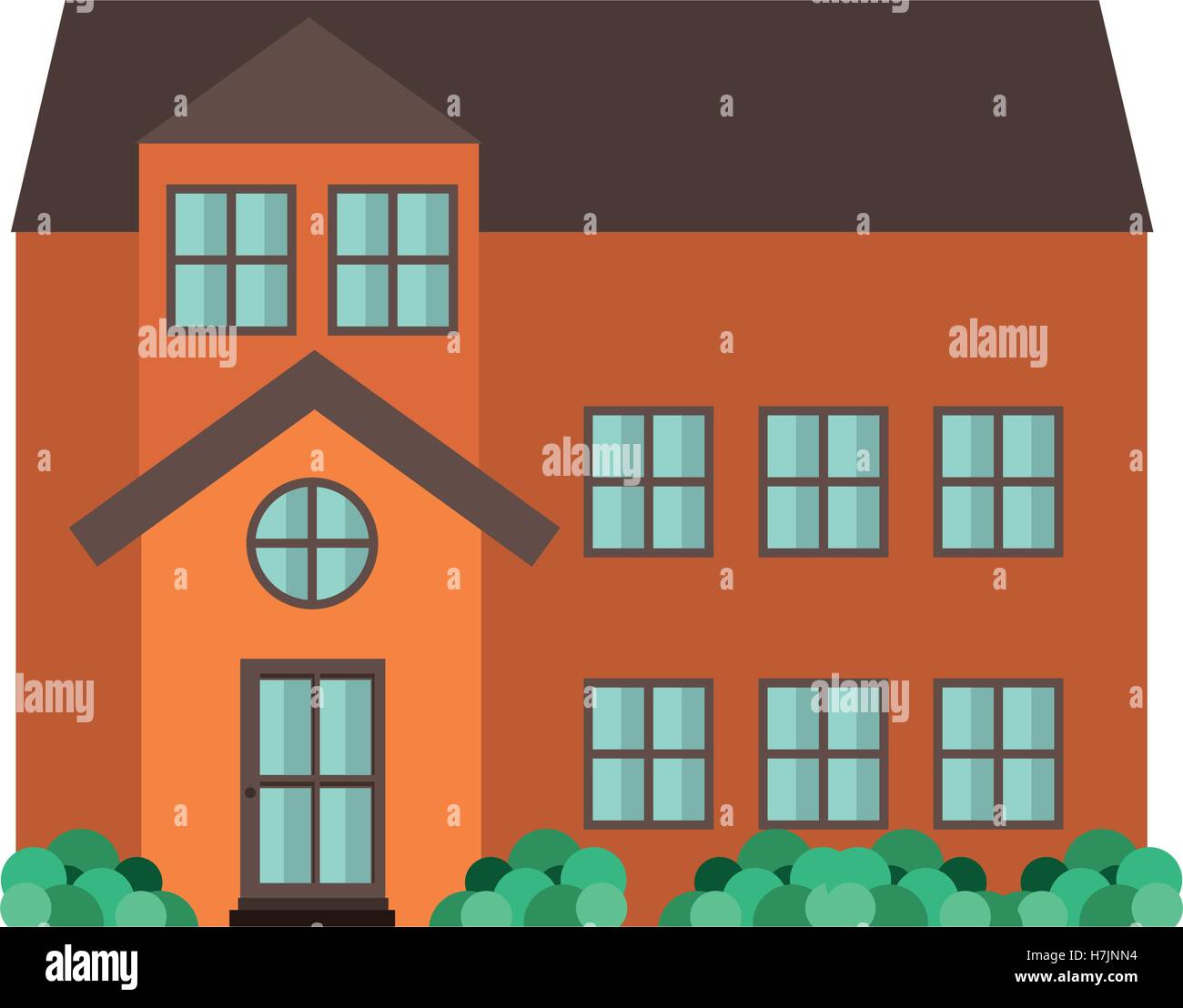 Home building icon. house architecture and real estate theme. Isolated ...