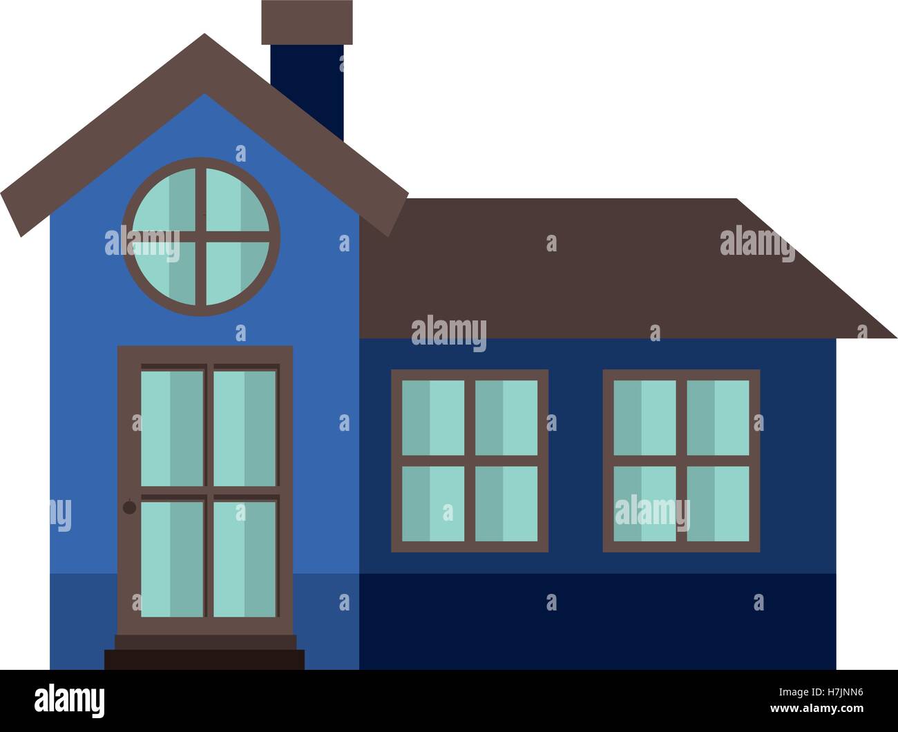 Home building icon. house architecture and real estate theme. Isolated ...