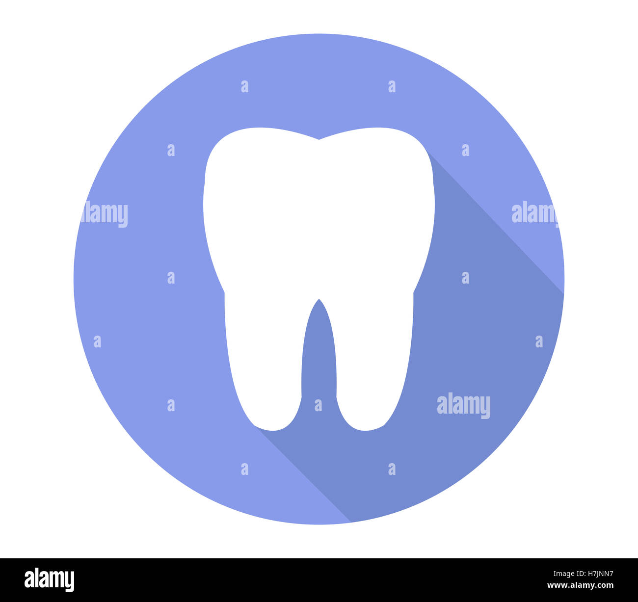 Tooth icon logo outline hi-res stock photography and images - Alamy