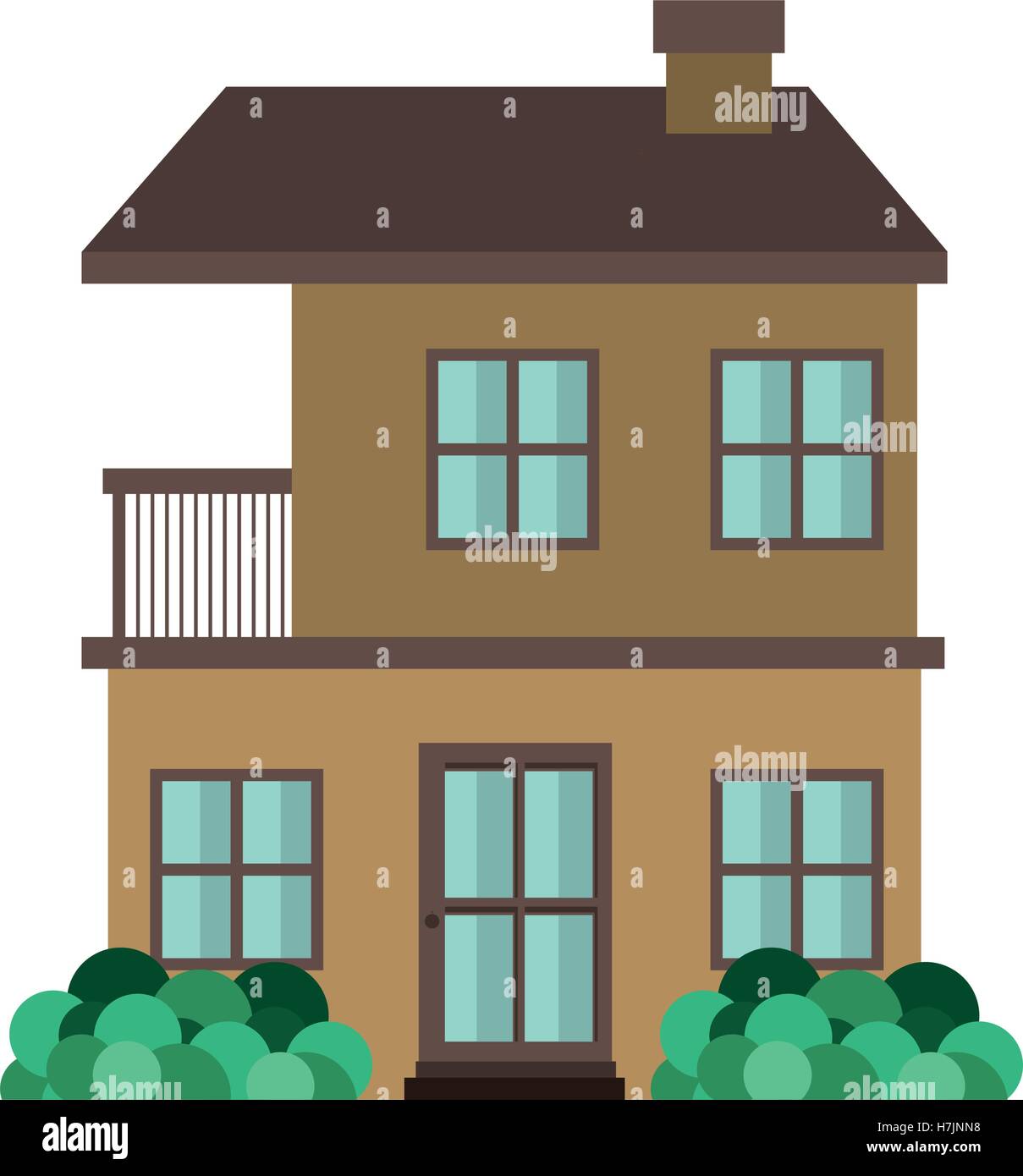 Home building icon. house architecture and real estate theme. Isolated ...
