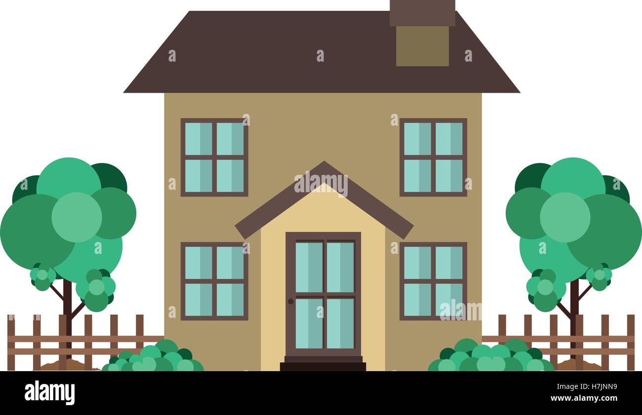 Home building icon. house architecture and real estate theme. Isolated ...