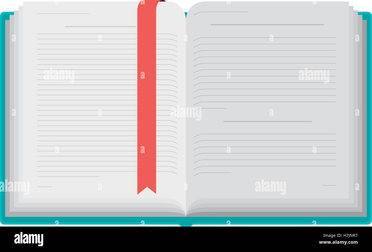Book icon. Education literature read and library theme. Isolated design ...