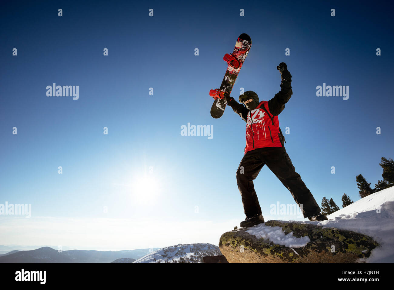Winner pose hi-res stock photography and images - Alamy
