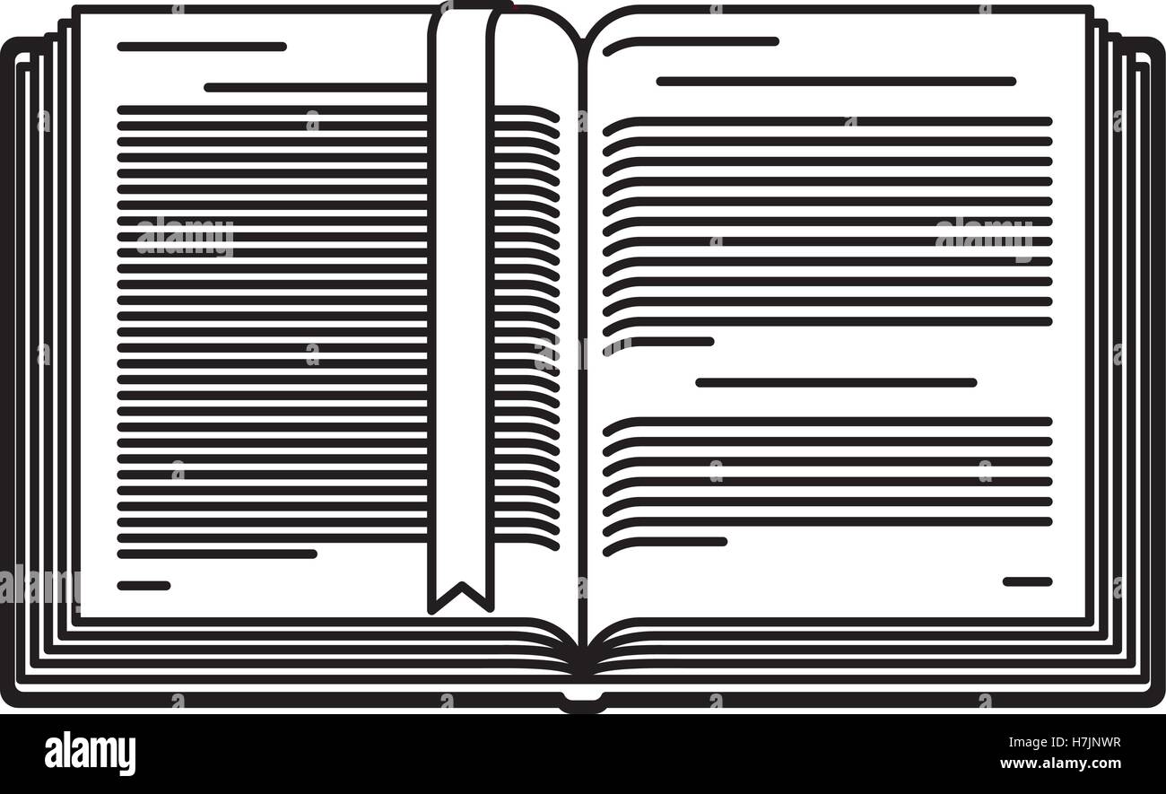 Book icon. Education literature read and library theme. Isolated design ...