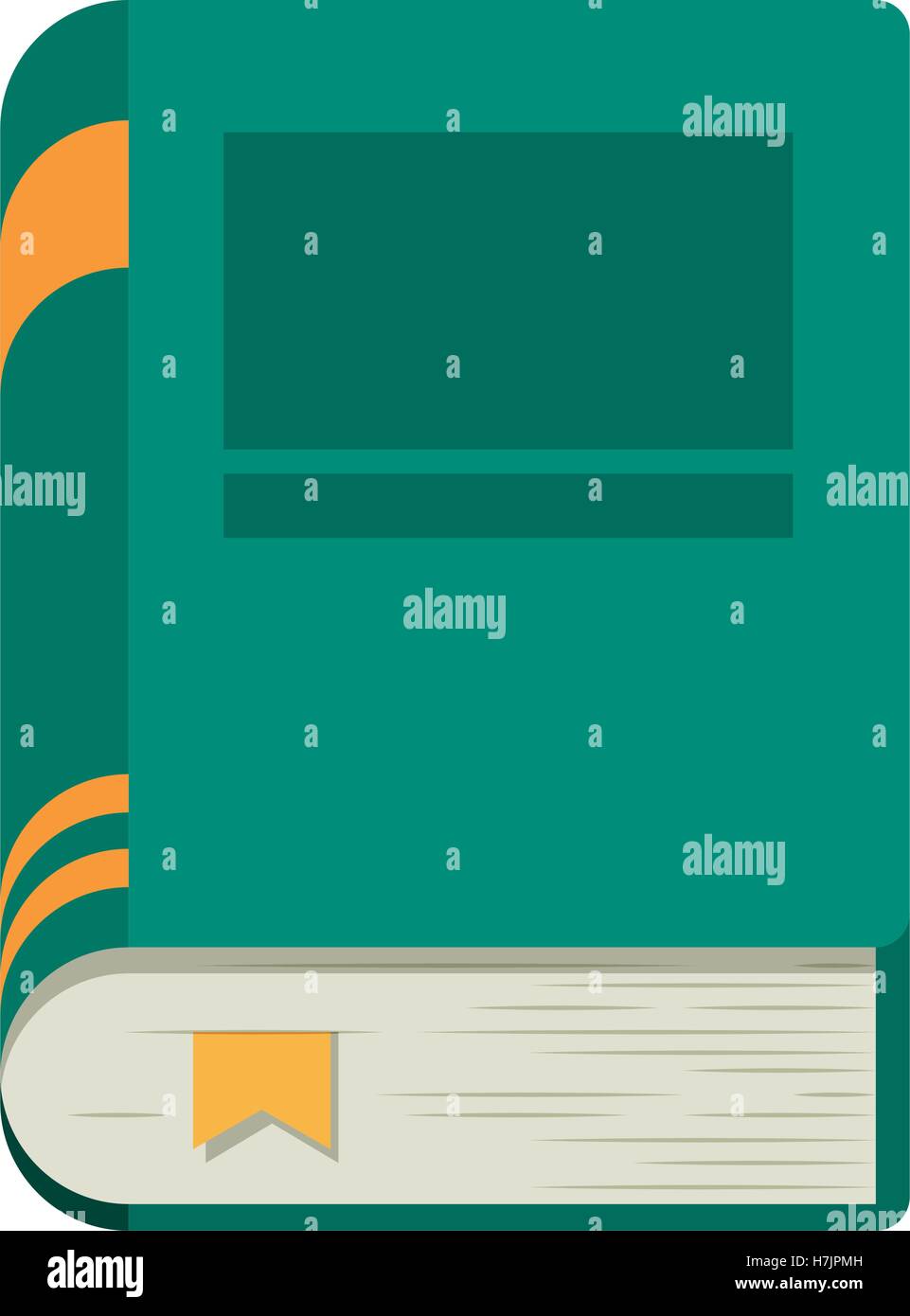 Book icon. Education literature read and library theme. Isolated design ...