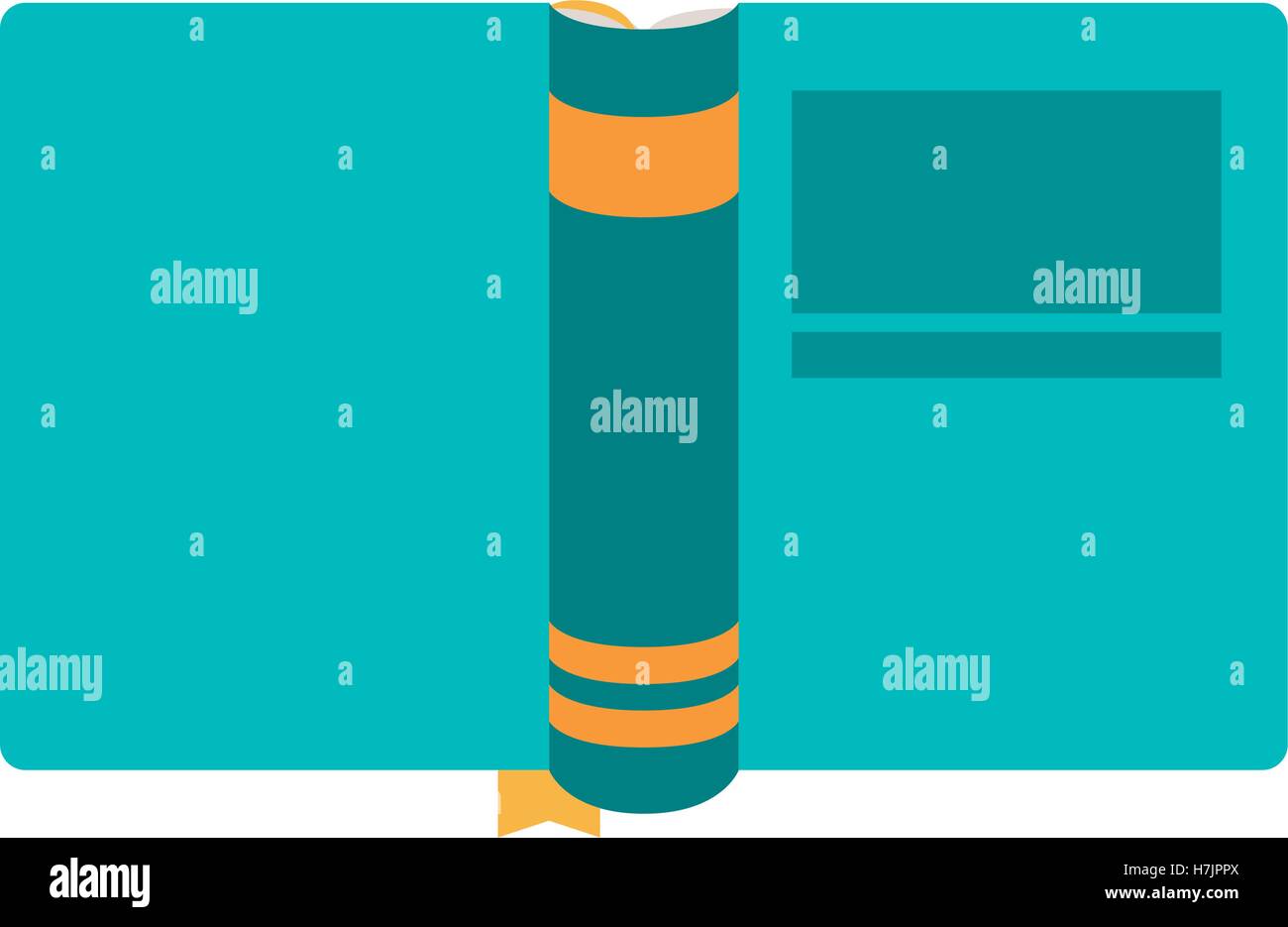 Book icon. Education literature read and library theme. Isolated design ...