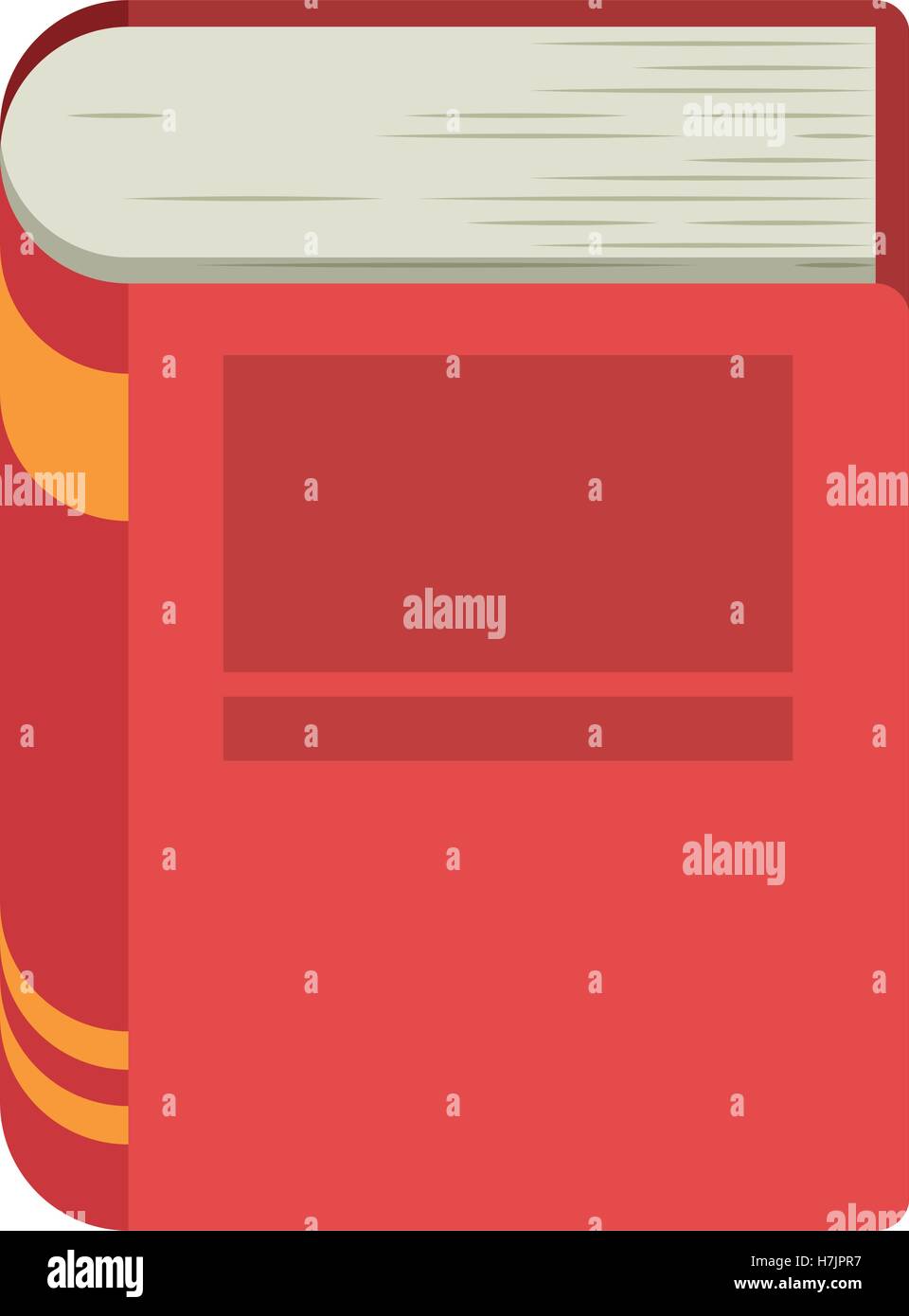Book icon. Education literature read and library theme. Isolated design ...