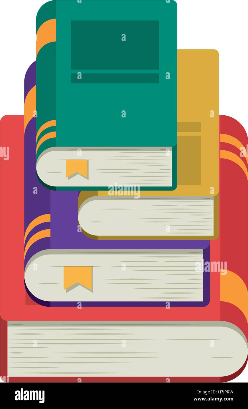 Book icon. Education literature read and library theme. Isolated design ...