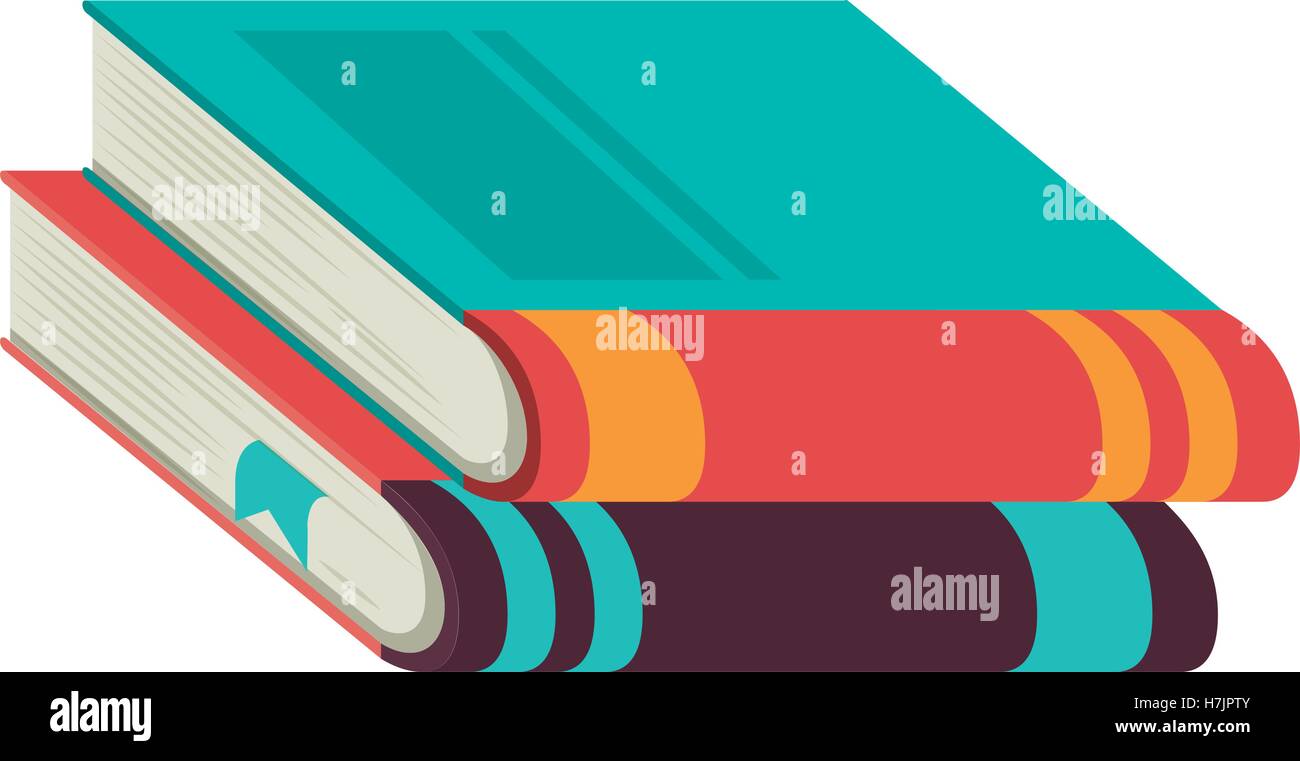 Book icon. Education literature read and library theme. Isolated design ...