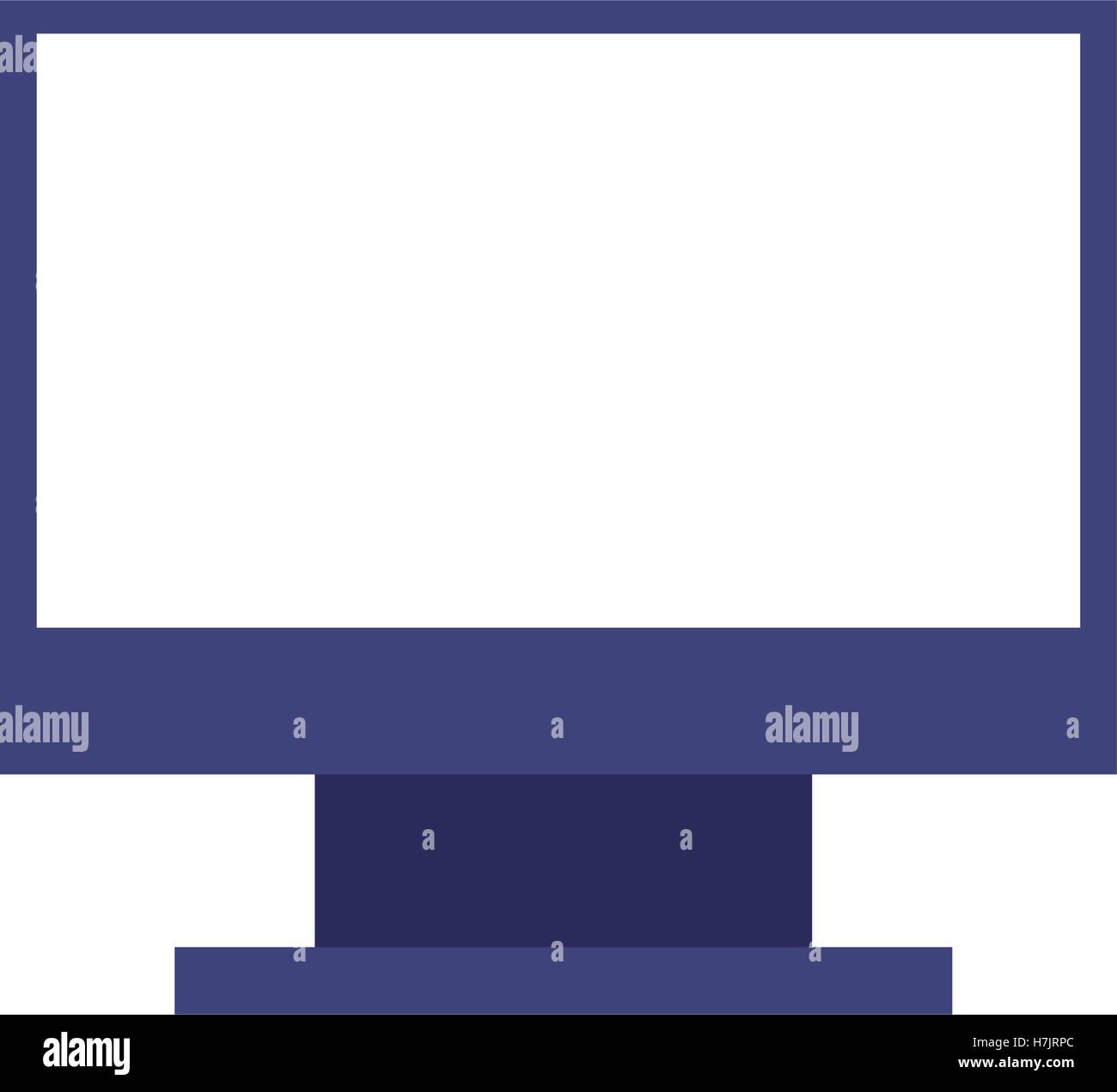 computer monitor isolated icon vector illustration design Stock Vector ...