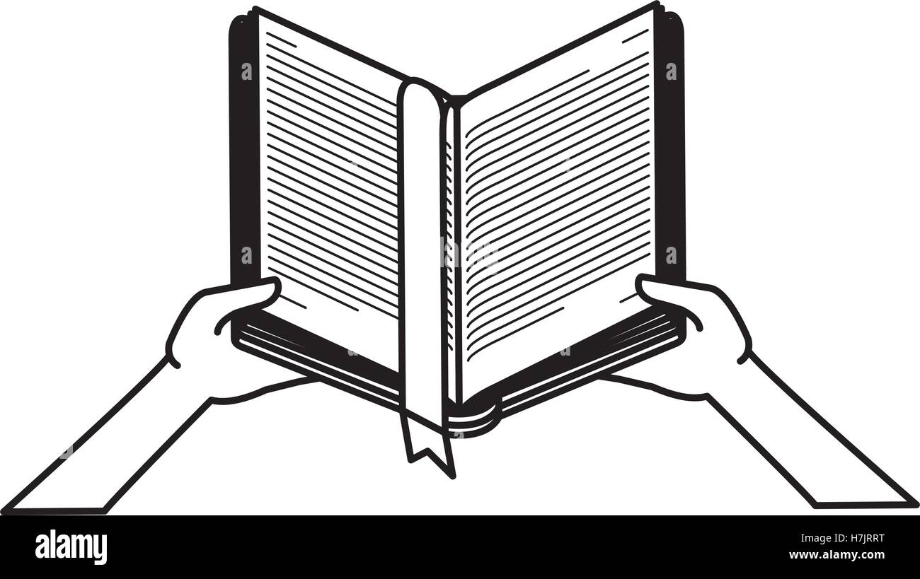 Book icon. Education literature read and library theme. Isolated design ...