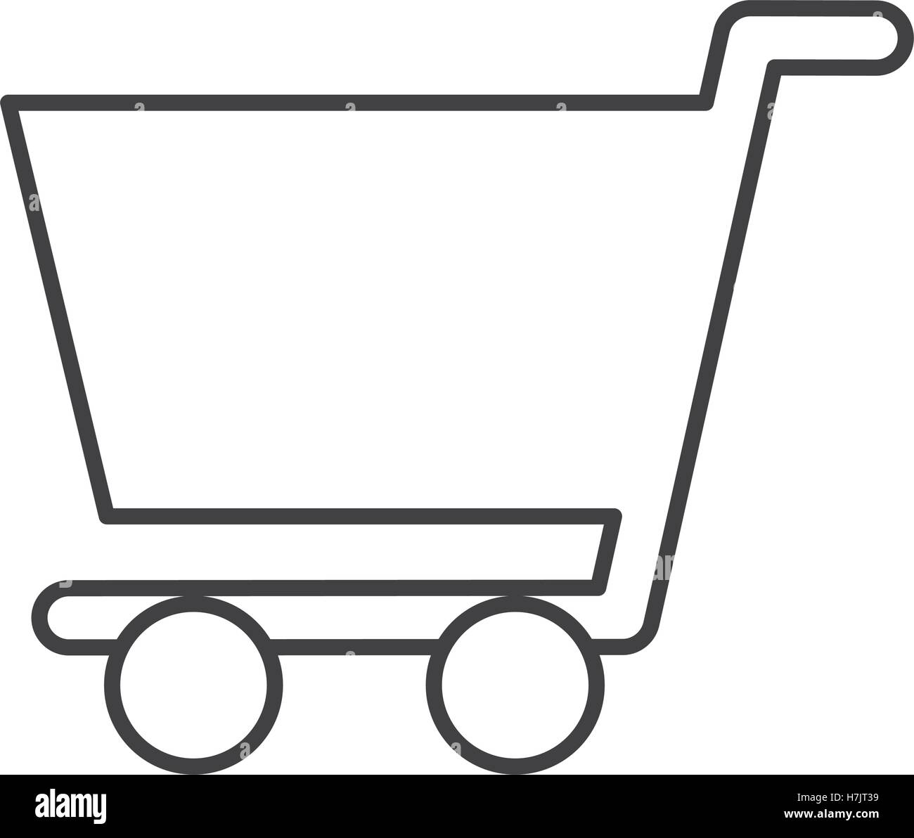 shopping cart isolated icon vector illustration design Stock Vector ...