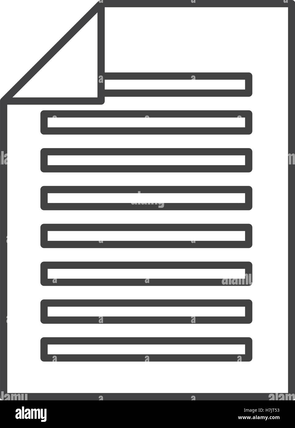 paper document file isolated icon vector illustration design Stock ...
