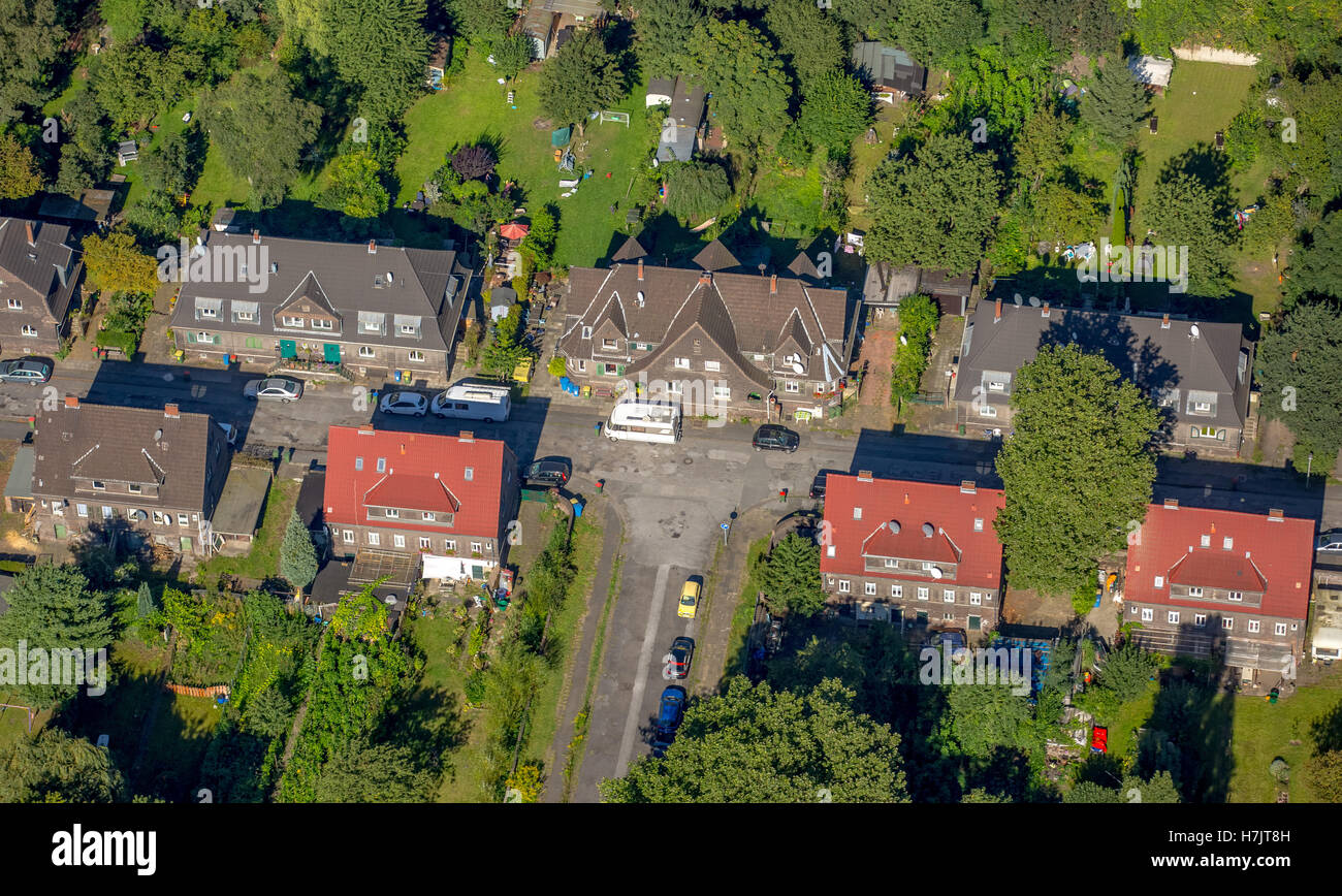 Aerial photo, Oberhausen Neue Mitte Ripshorster Strasse, historical ...