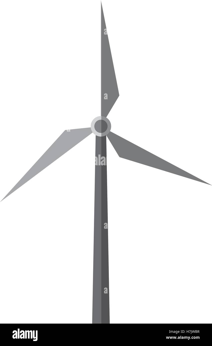 Wind Mill Icon Ecology Renewable Innovation And Alternative Theme