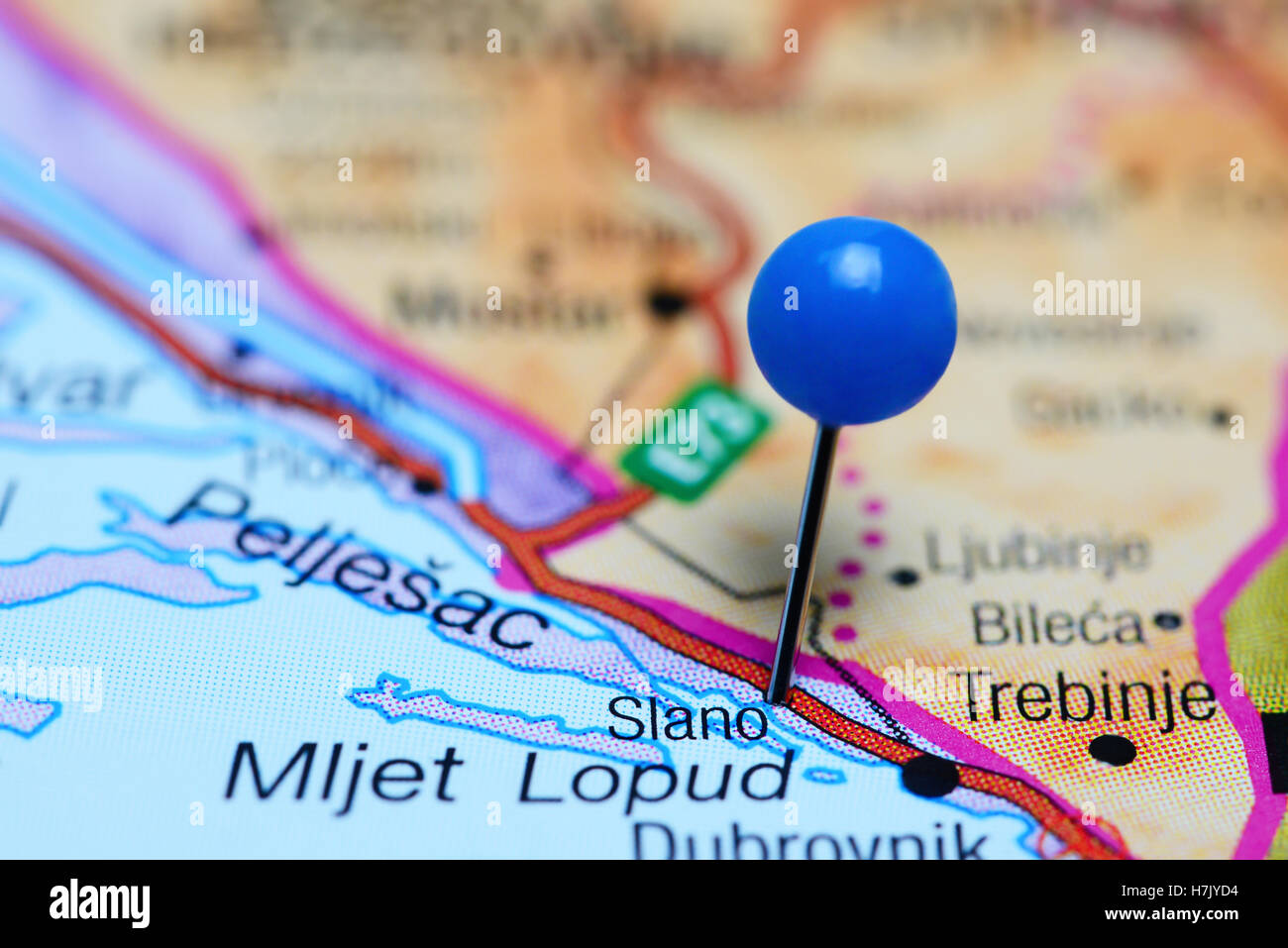 Map of bosnia hi-res stock photography and images - Alamy