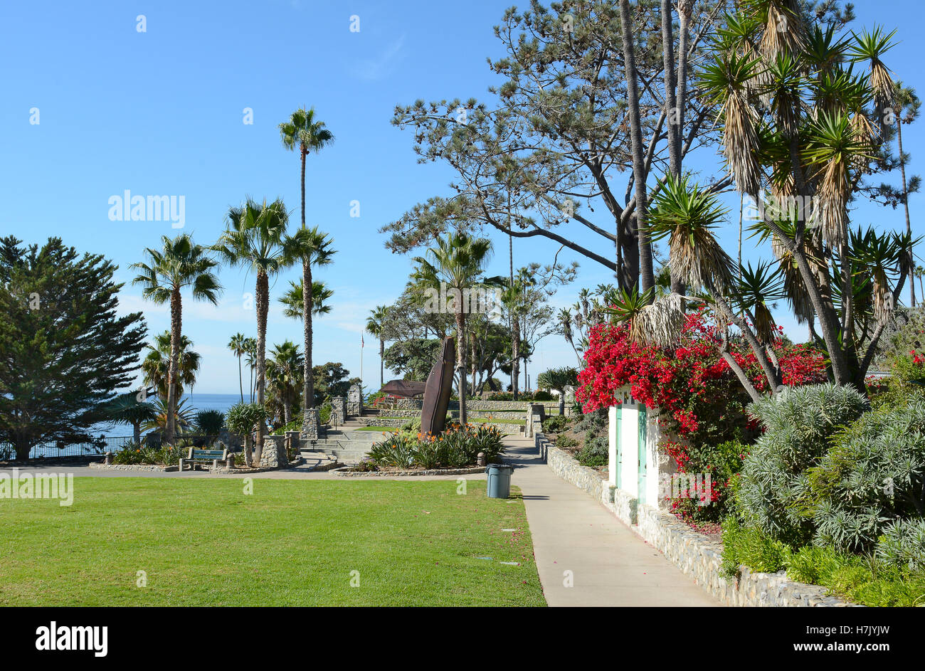 Heisler Park. Stretching along the bluffs this oceanfront park has ...