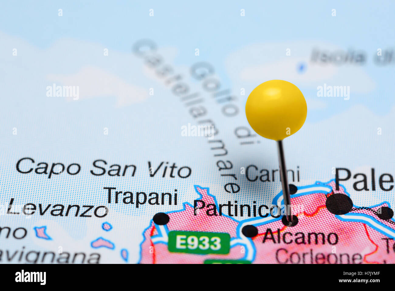 Sicilia map hi-res stock photography and images - Alamy