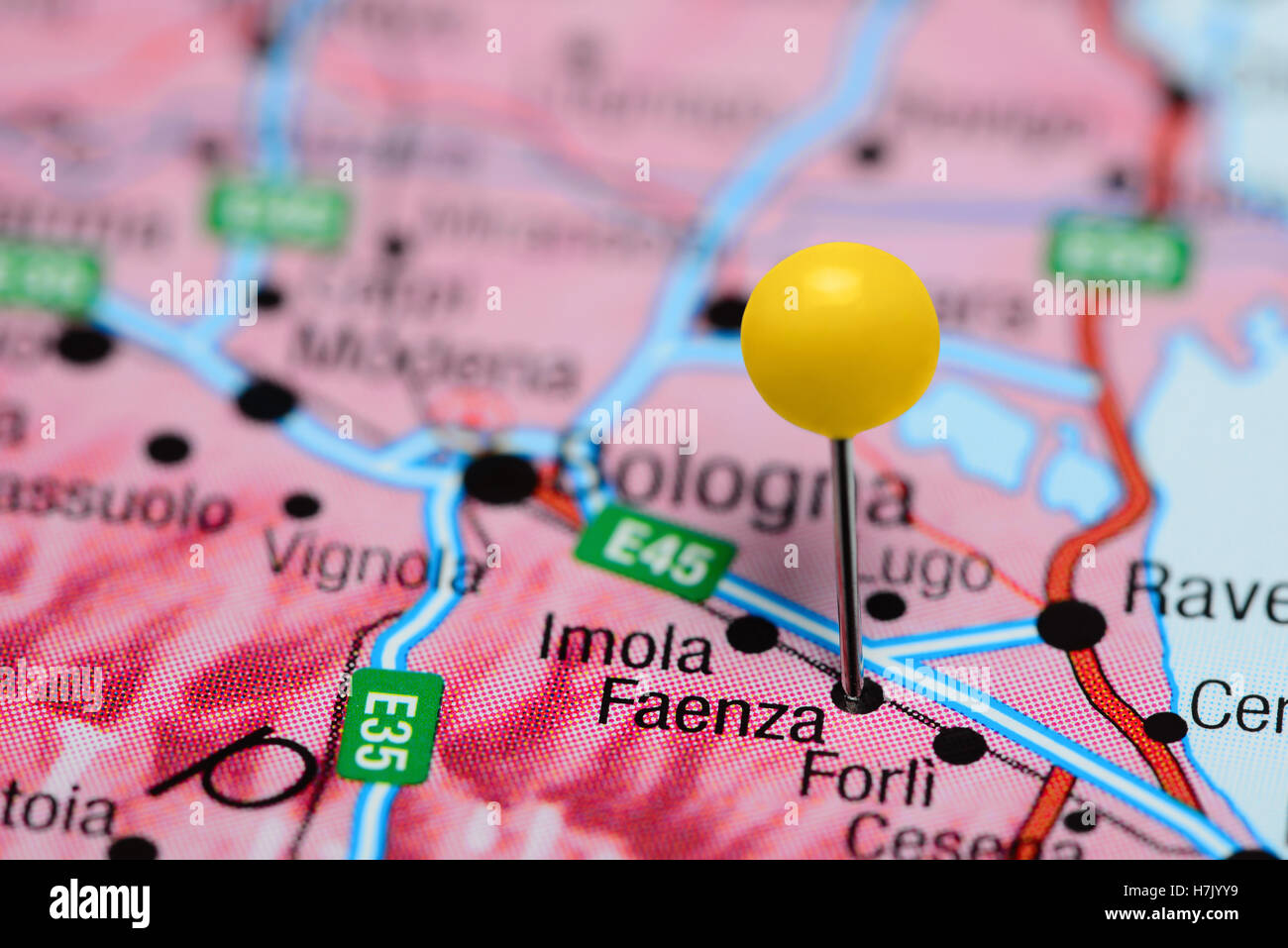 Faenza Italy Map Tuscany