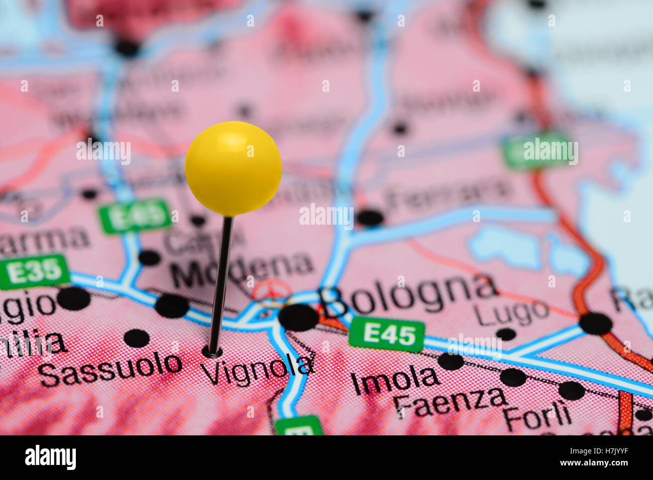 Vignola map hi-res stock photography and images - Alamy