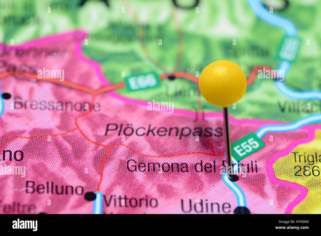 Friuli Map High Resolution Stock Photography and Images - Alamy