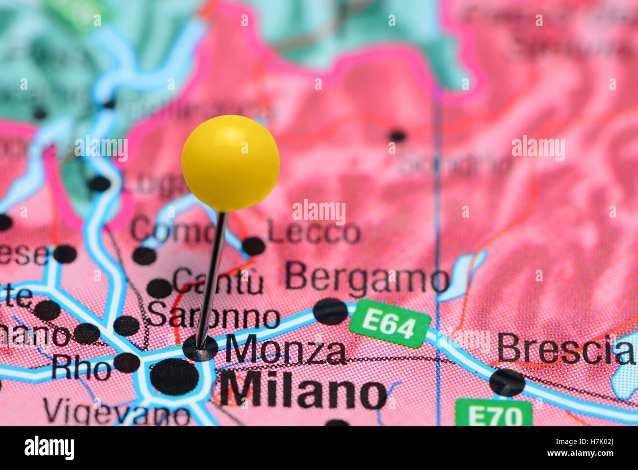 Capriottis Luce Monza Italia Mapa