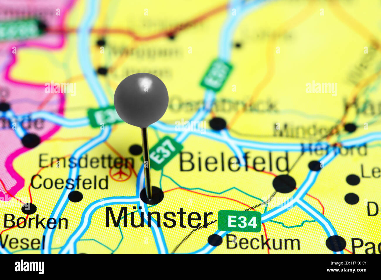 Map of munster hi-res stock photography and images - Alamy