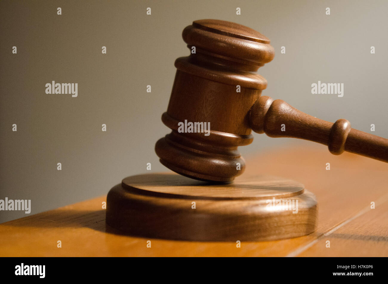 Judge's Gavel And Bench High Resolution Stock Photography and Images ...